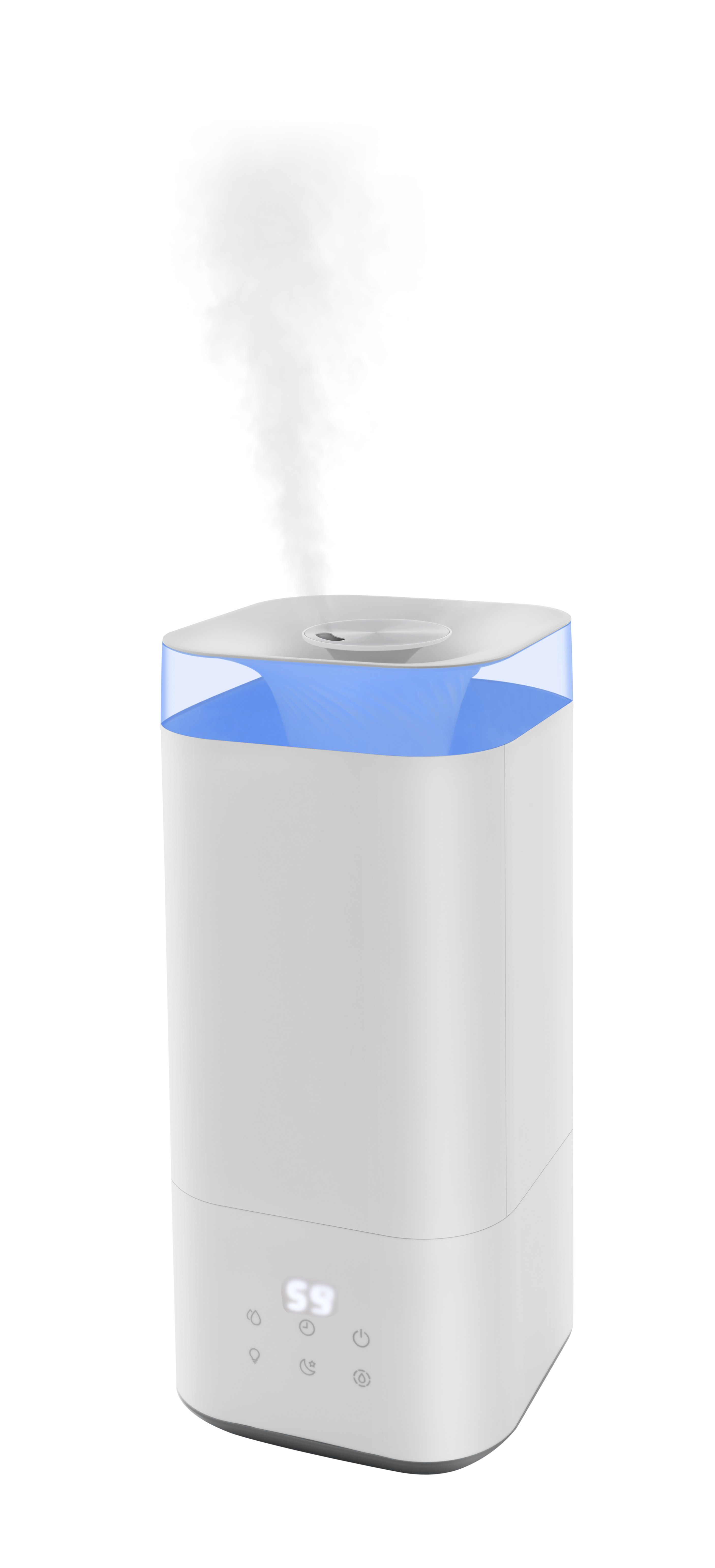 Homevision Technology 1.32 Gal. Cool Mist Impeller Console Humidifier ...