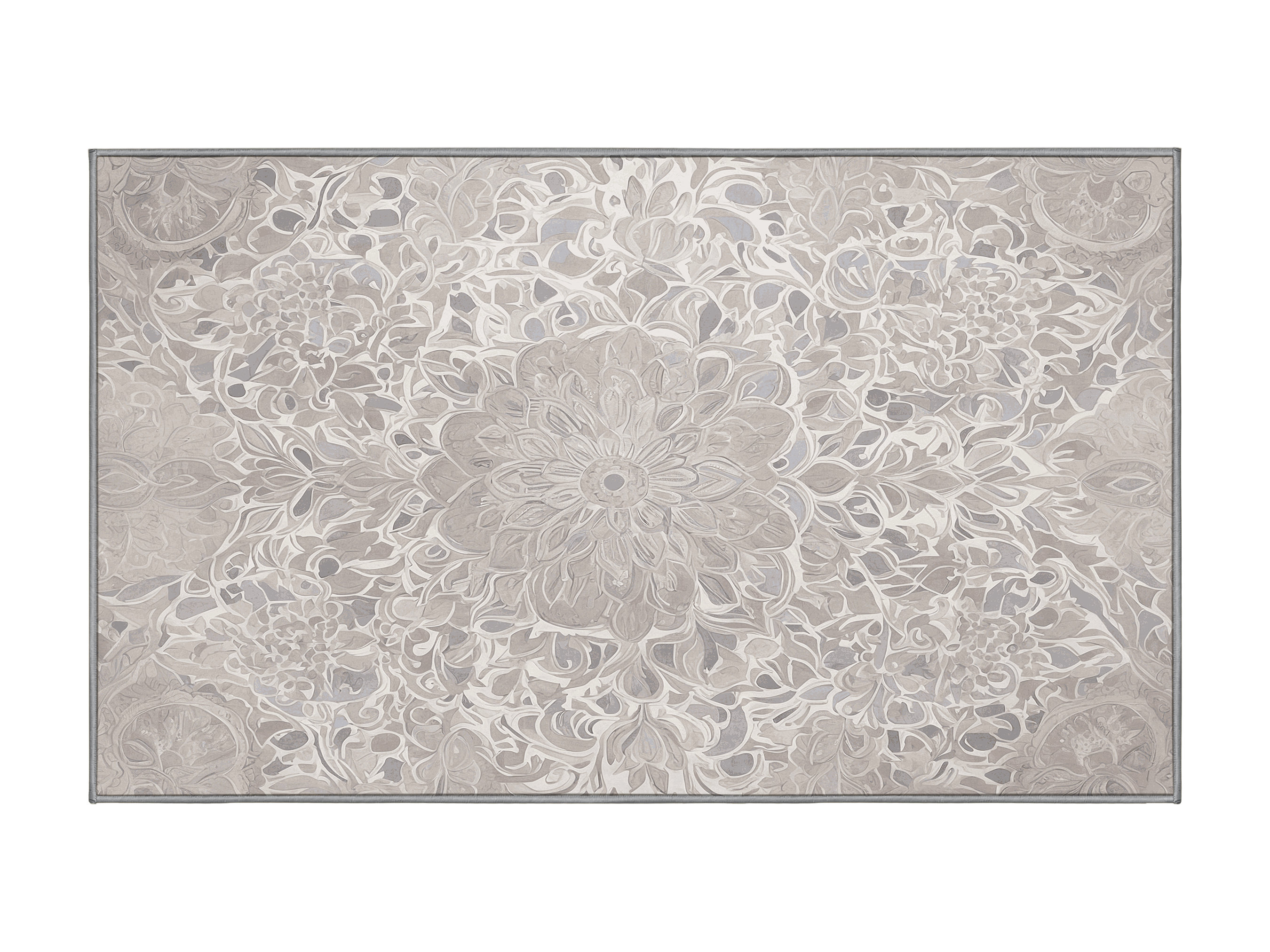 Canora Grey Machine Washable Gray Area Rug | Wayfair