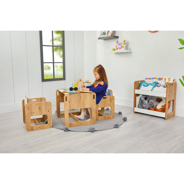 Nipperland Kids Rectangular Play Table and Chair Set & Reviews | Wayfair