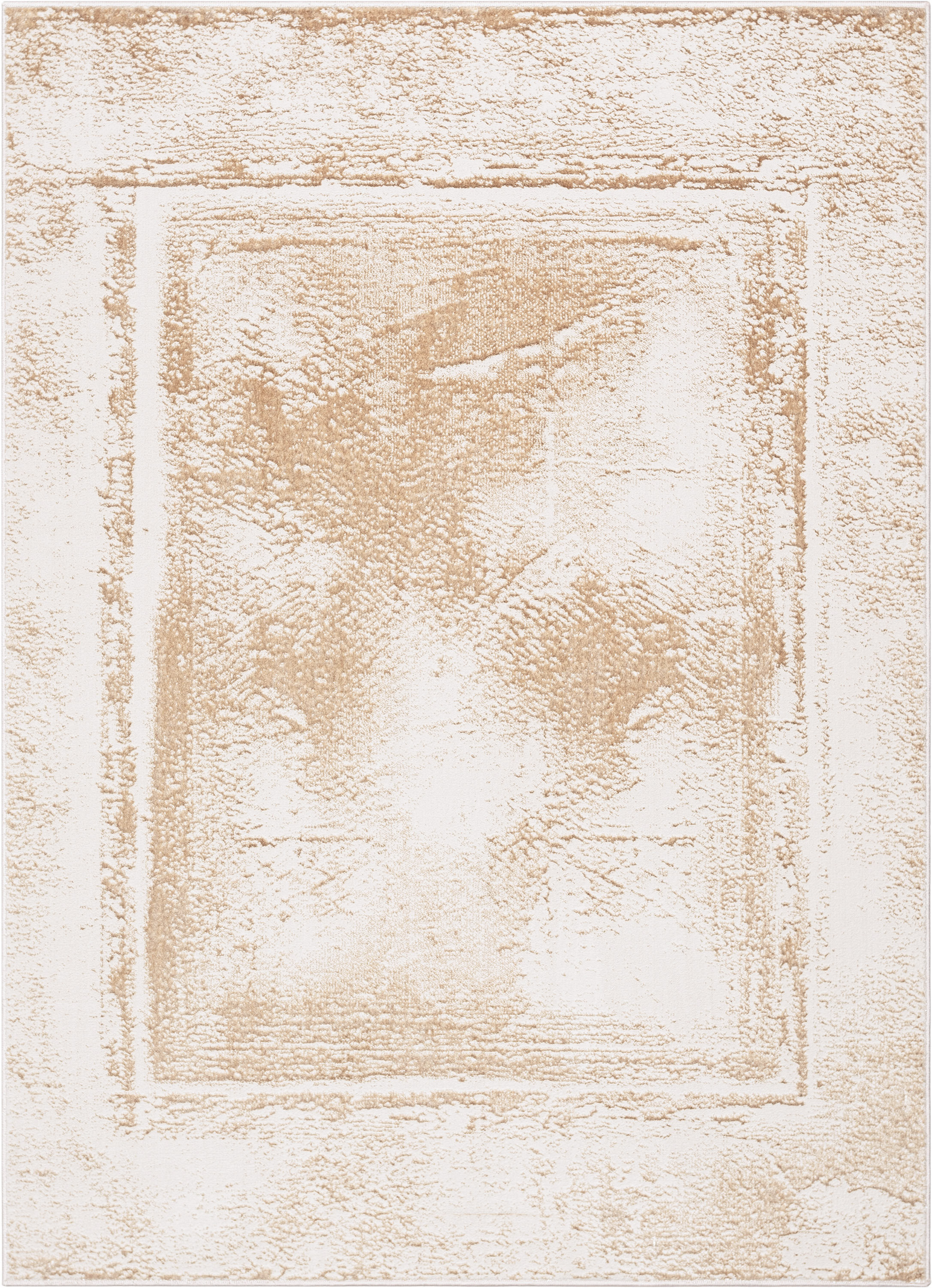 Union Rustic Cairo Zaynab Abstract Border Vintage Ivory Area Rug | Wayfair