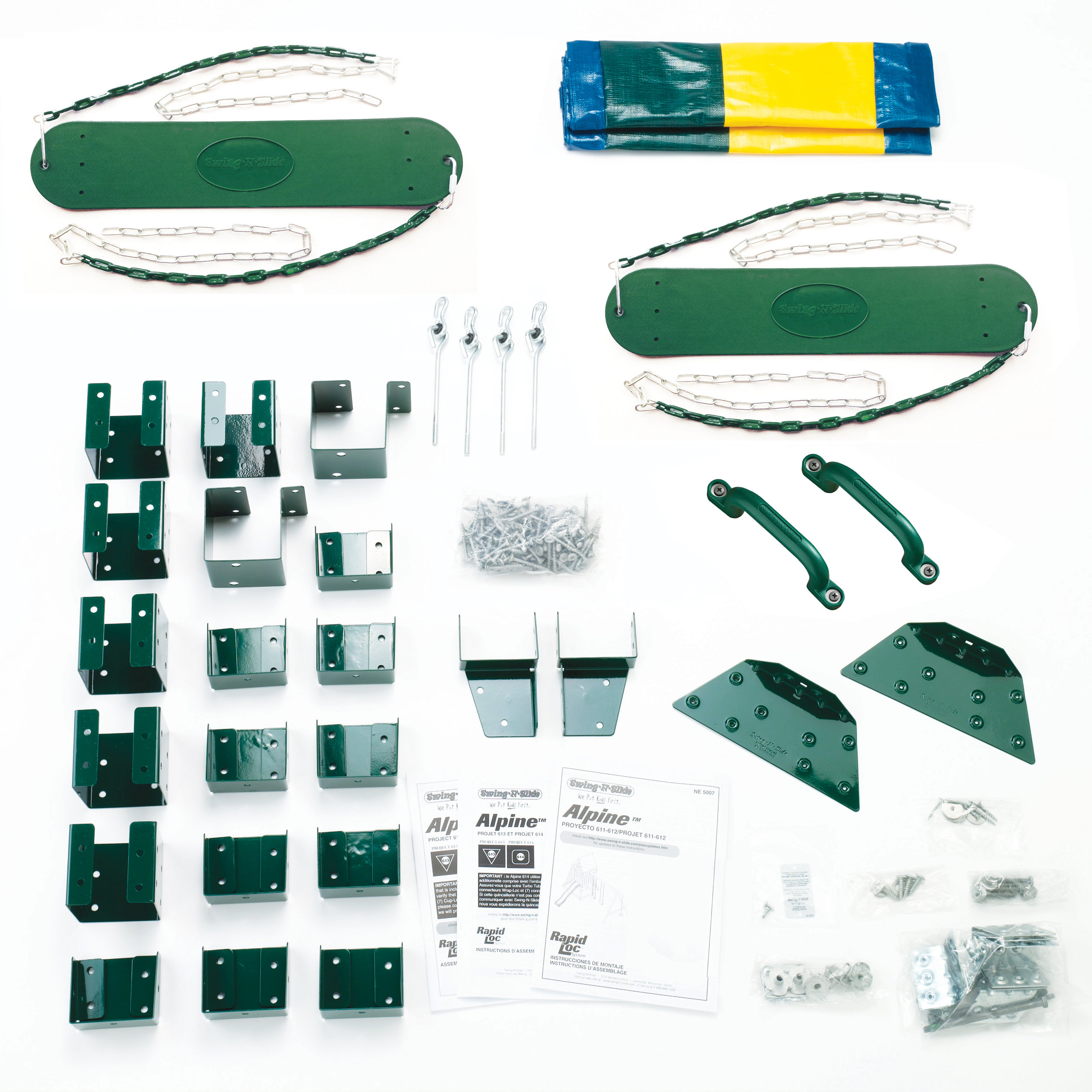 Swing-n-Slide Ready To Build Custom DIY Swing Set Kit (Wood Not ...