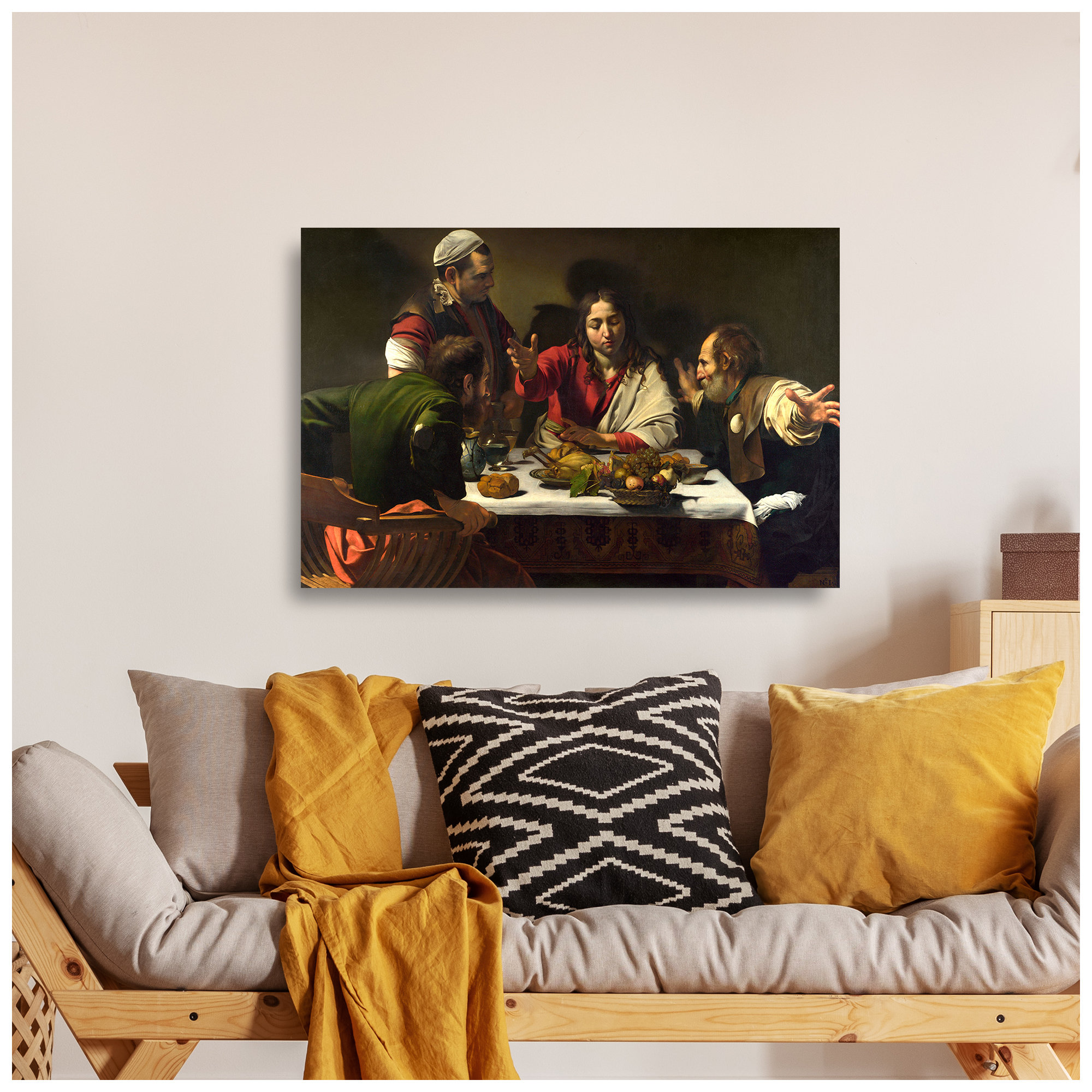 Charlton Home® The Supper at Emmaus by Caravaggio . The World Classic ...