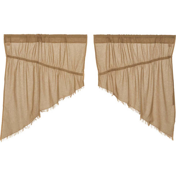 August Grove® Francoise Cotton Sheer Curtains / Drapes Pair & Reviews ...
