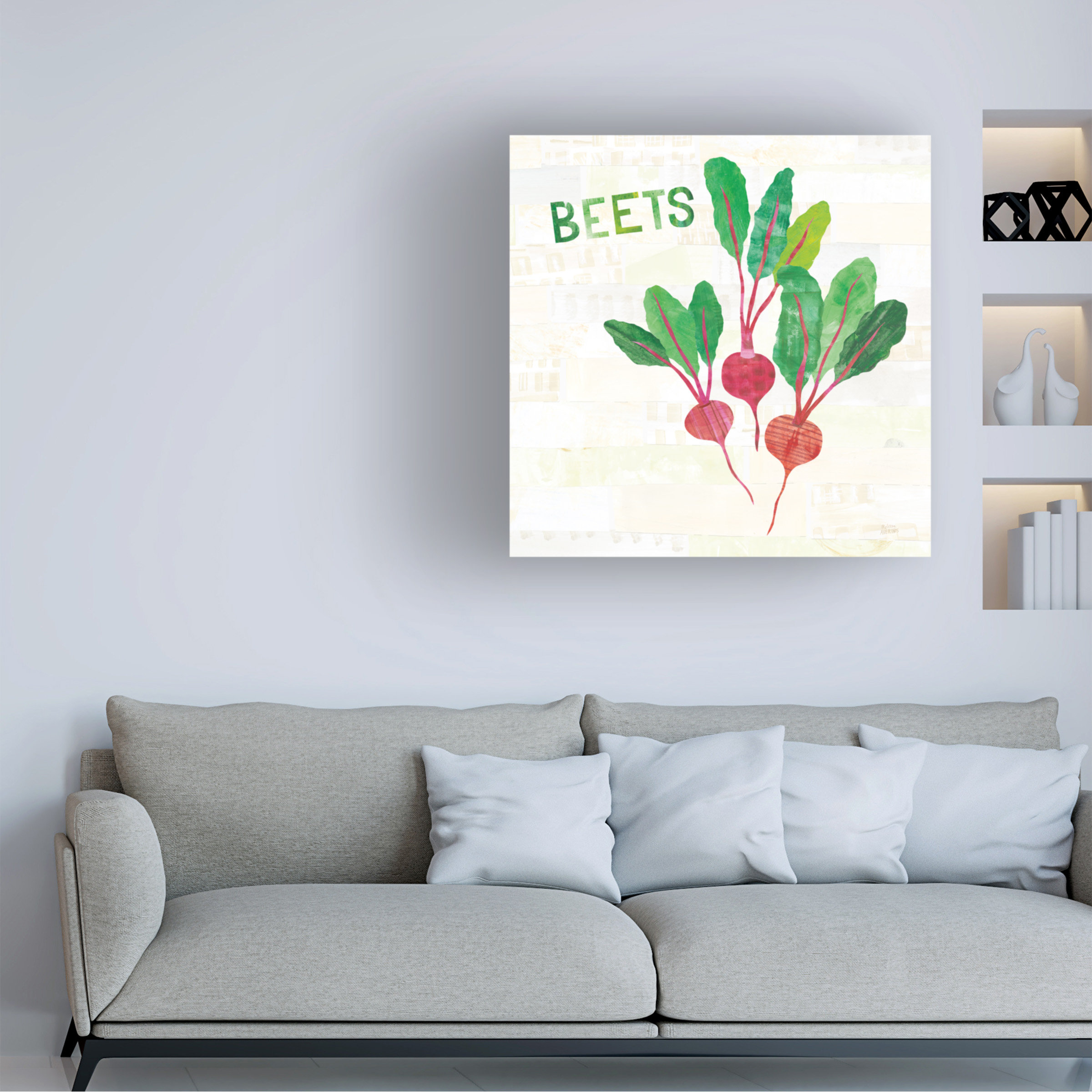 August Grove Kitchen Garden V by Melissa Averinos - Wrapped Canvas ...