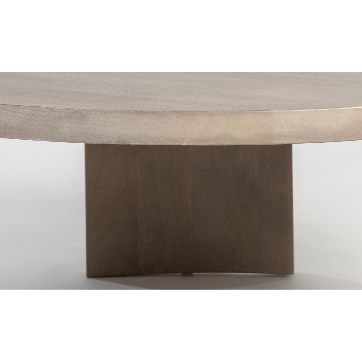 Alder & Tweed Connor Solid Wood 3 Legs Coffee Table | Perigold