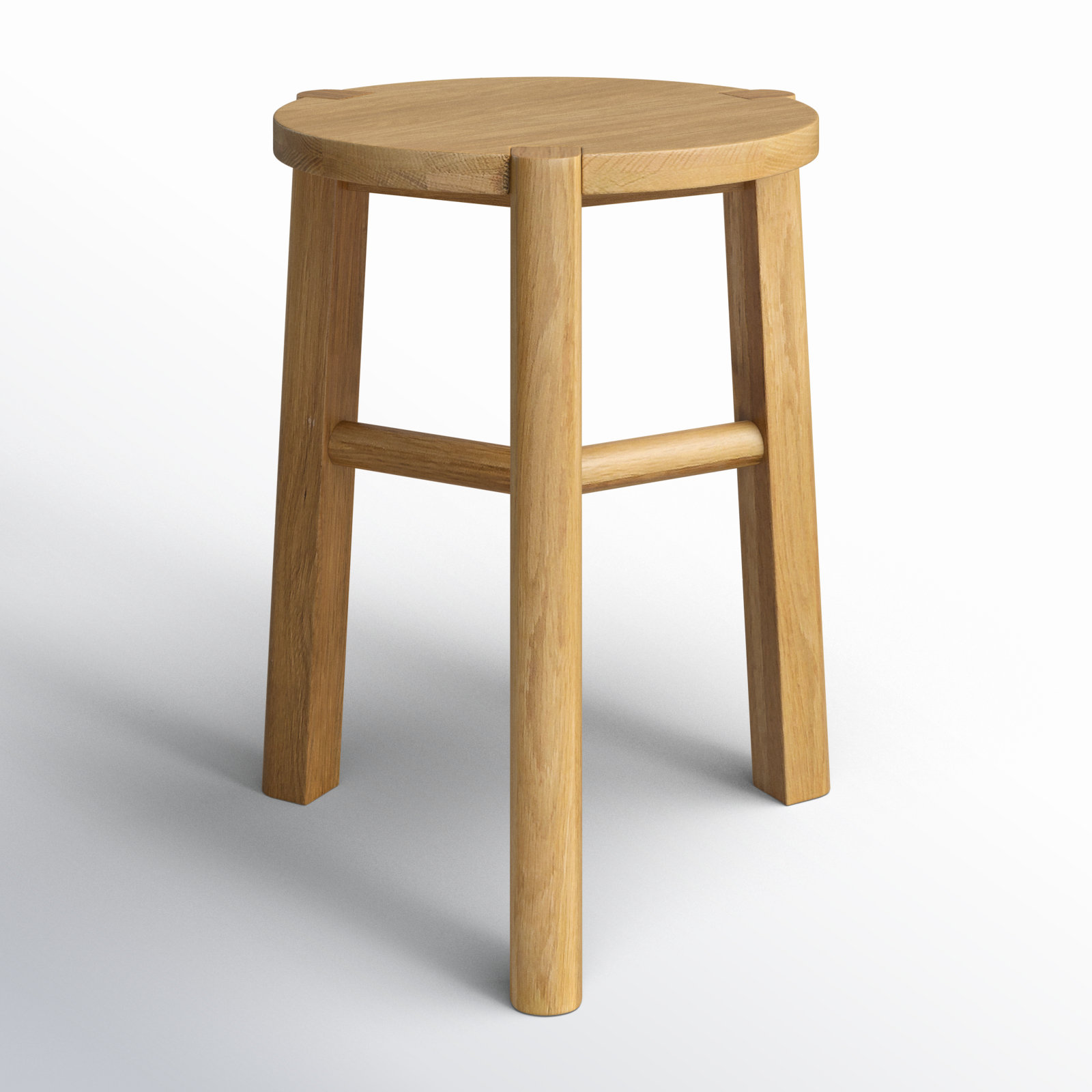 AllModern Brennan Farmhouse Stool / Side Table | Wayfair
