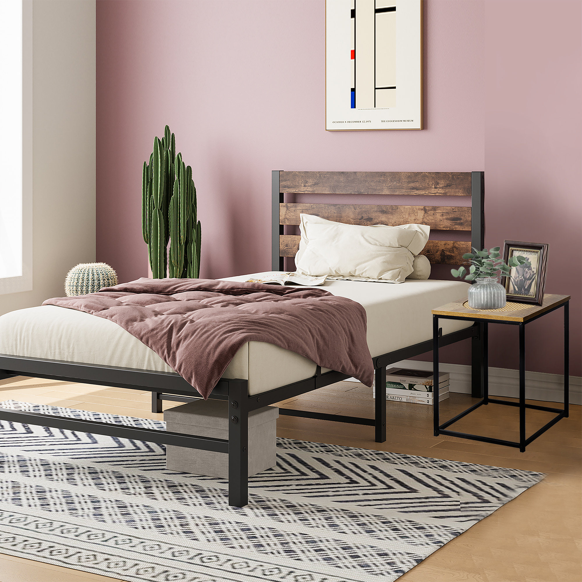 17 Stories Demorato 2 Piece Bedroom Set | Wayfair
