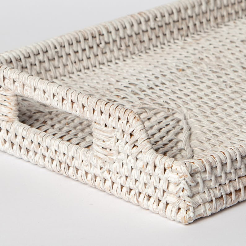 Bay Isle Home™ Gilkes Rattan Tray | Wayfair
