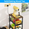 17 Stories Fruit Vegetable Storage Basket For Kitchen, 4 Tier Large ...
