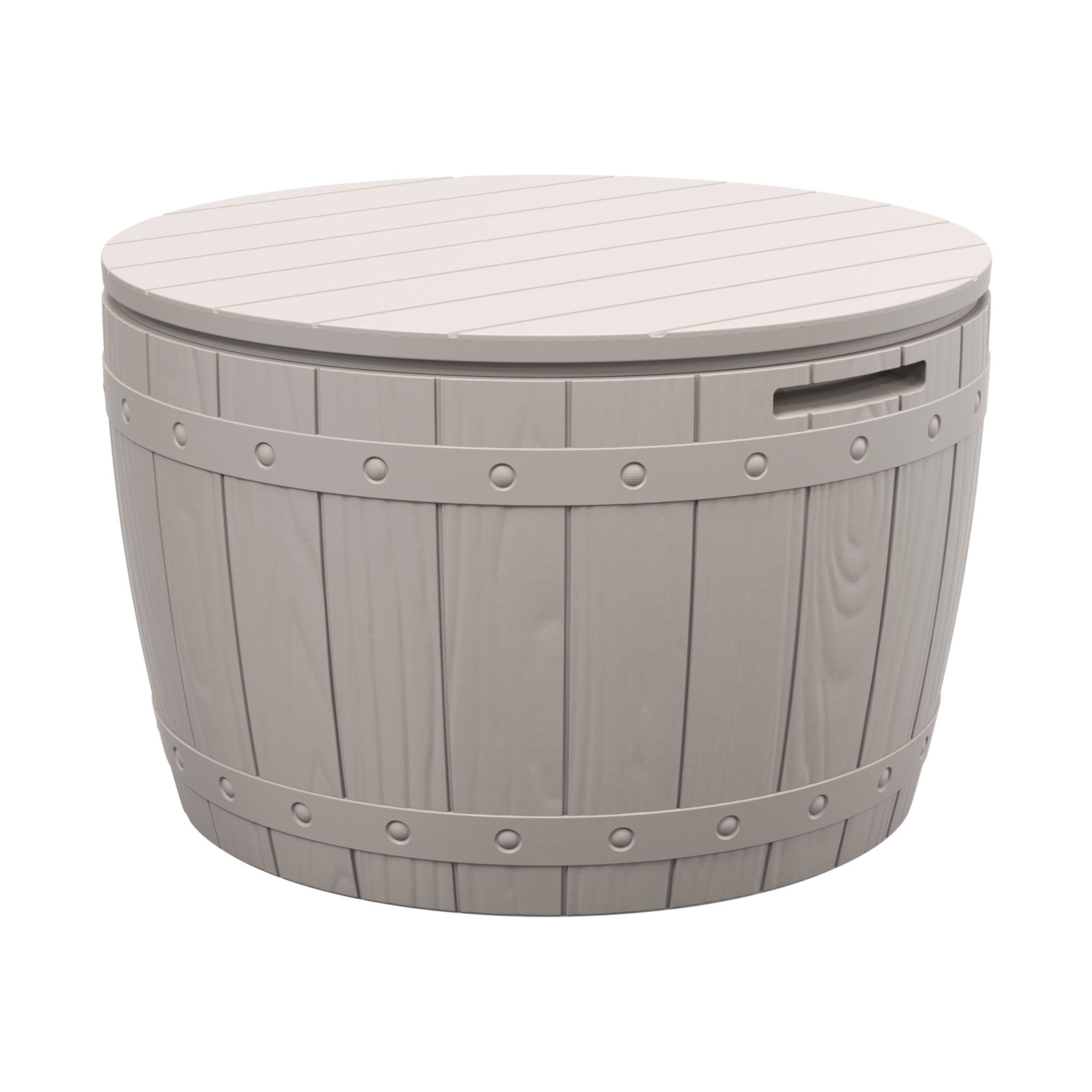 Modern Depo 33 Gallons Water Resistant Polypropylene(PP) Deck Box ...