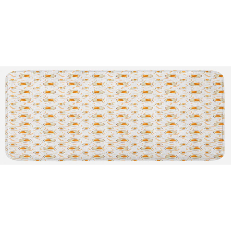 East Urban Home Egg Kitchen Mat | Wayfair