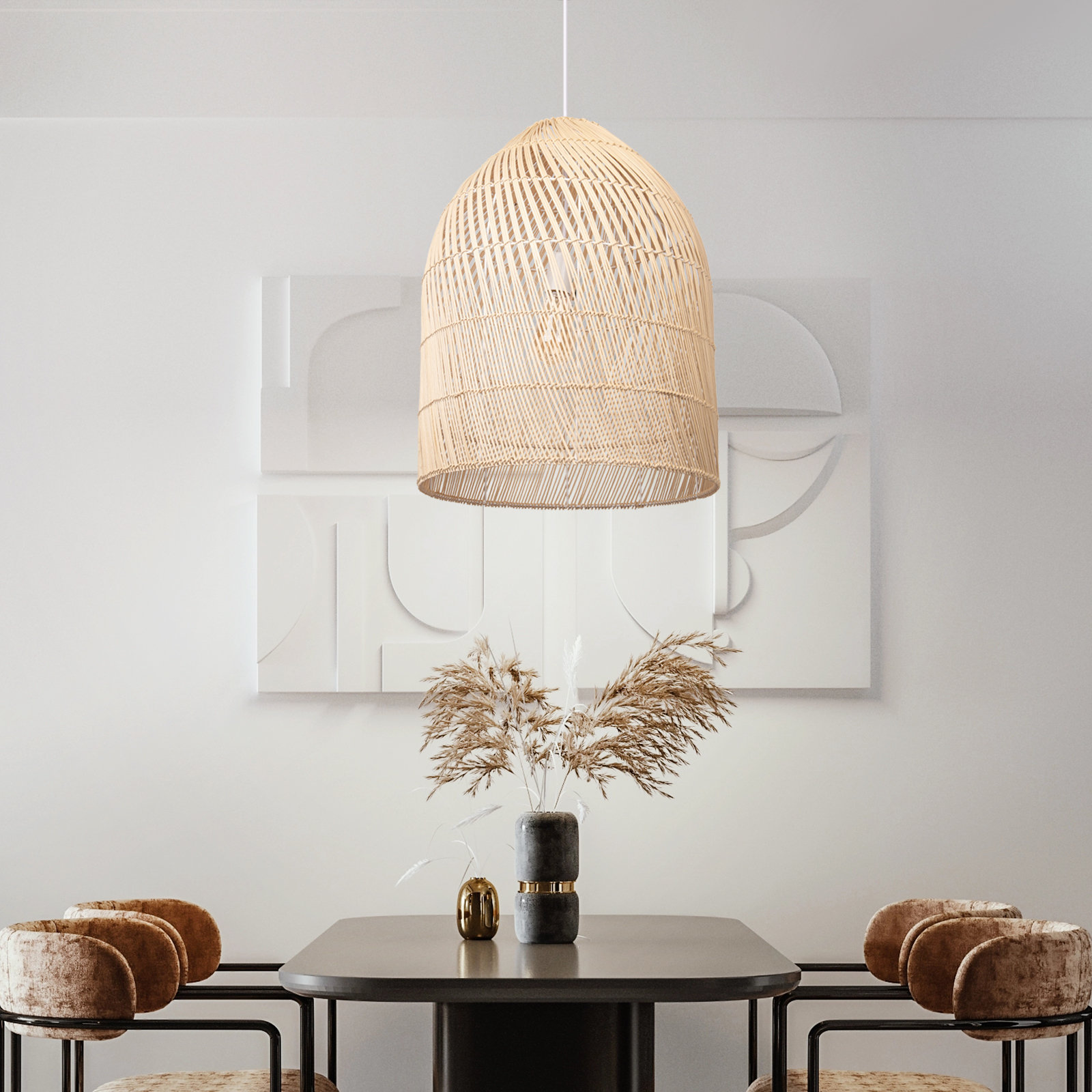 Bay Isle Home™ Leshara 1 - Light Bell Dome Pendant | Wayfair