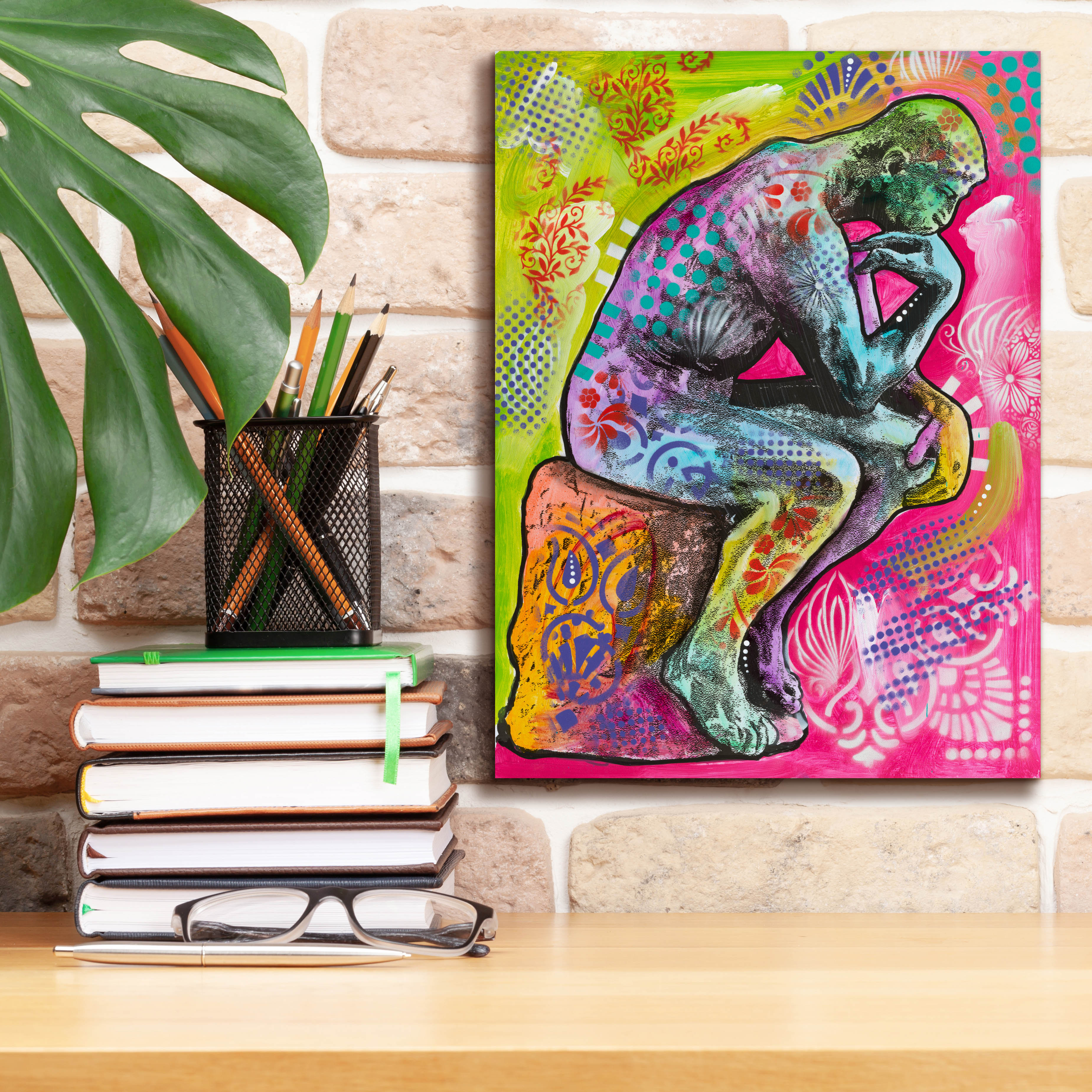 Winston Porter Thinker' by Dean Russo Canvas Wall Art | Wayfair