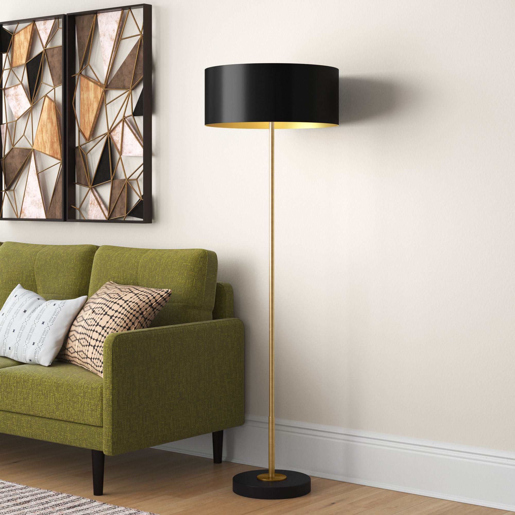 Wade Logan® Ansi 63" Floor Lamp & Reviews | Wayfair