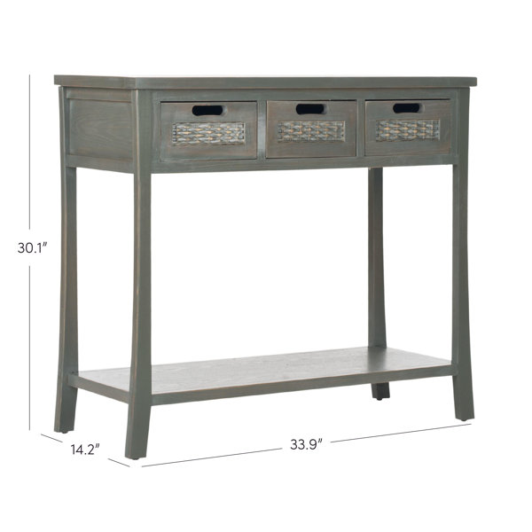 August Grove® 34" Solid Wood Console Table & Reviews | Wayfair