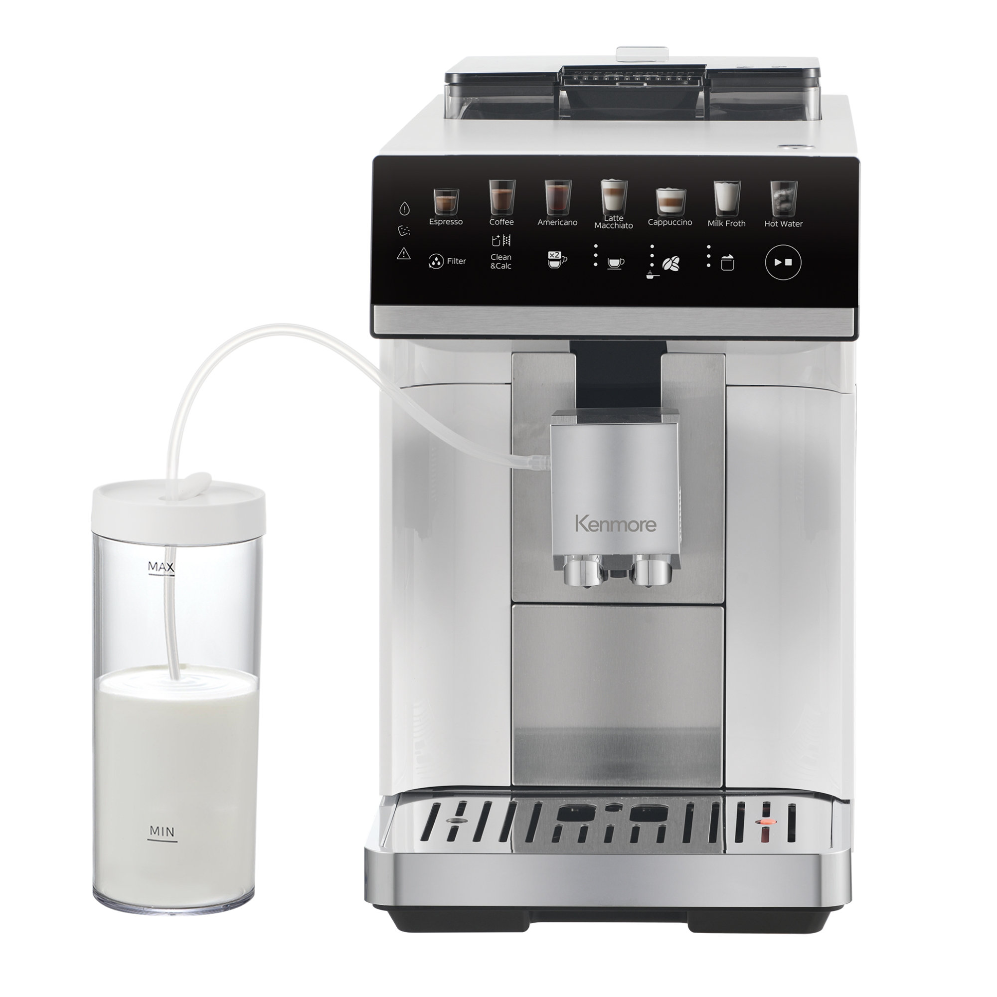 Kenmore Espresso Machine - All-In-One Fully Automatic Coffee Maker With ...