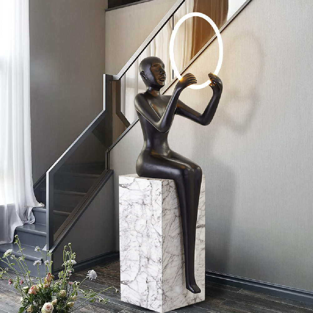 BLONSKI 61" LED Novelty Floor Lamp | Wayfair