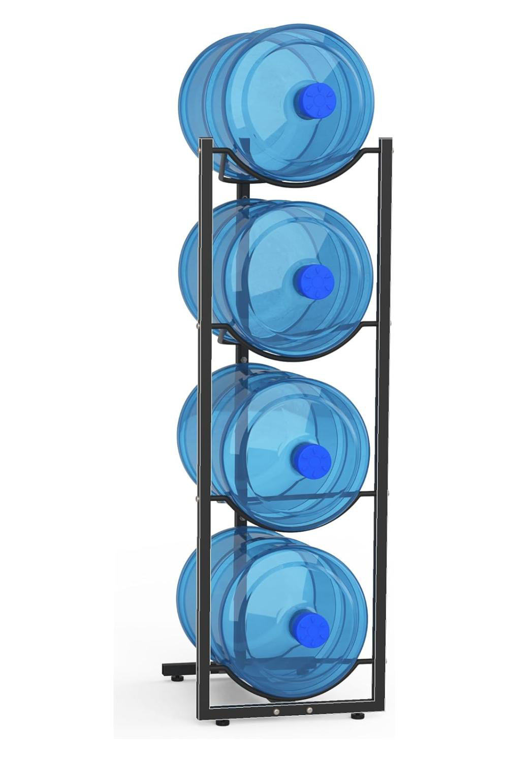 17 Stories 4 Tier Stackage 5 Gallon Coller Water Bottle Organizer 5 Gal ...