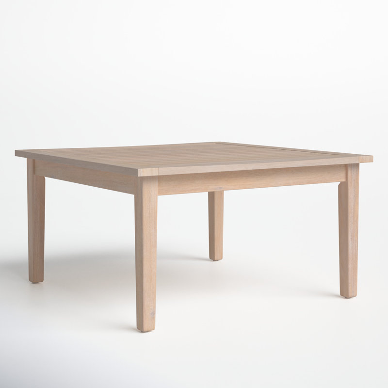 Joss & Main Amina Solid Wood Square Coffee Table & Reviews | Wayfair
