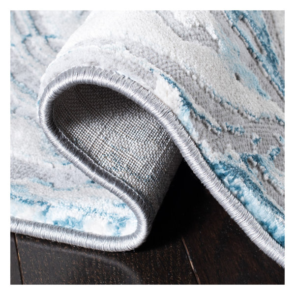 Gray Blue White Area Rugs at Chris Henry blog
