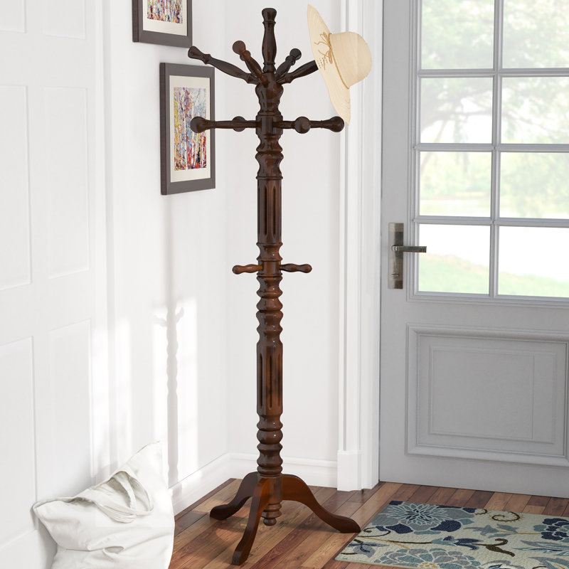 Charlton Home® Vannoy Freestanding Coat Rack & Reviews | Wayfair