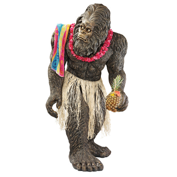 Design Toscano Bigfoot the Garden Yeti Statue & Reviews | Wayfair