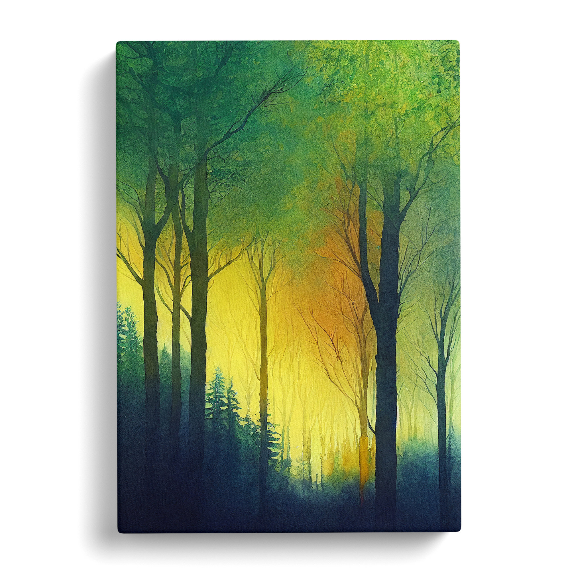 Alpen Home Watercolour Forest No.1 | Wayfair.co.uk
