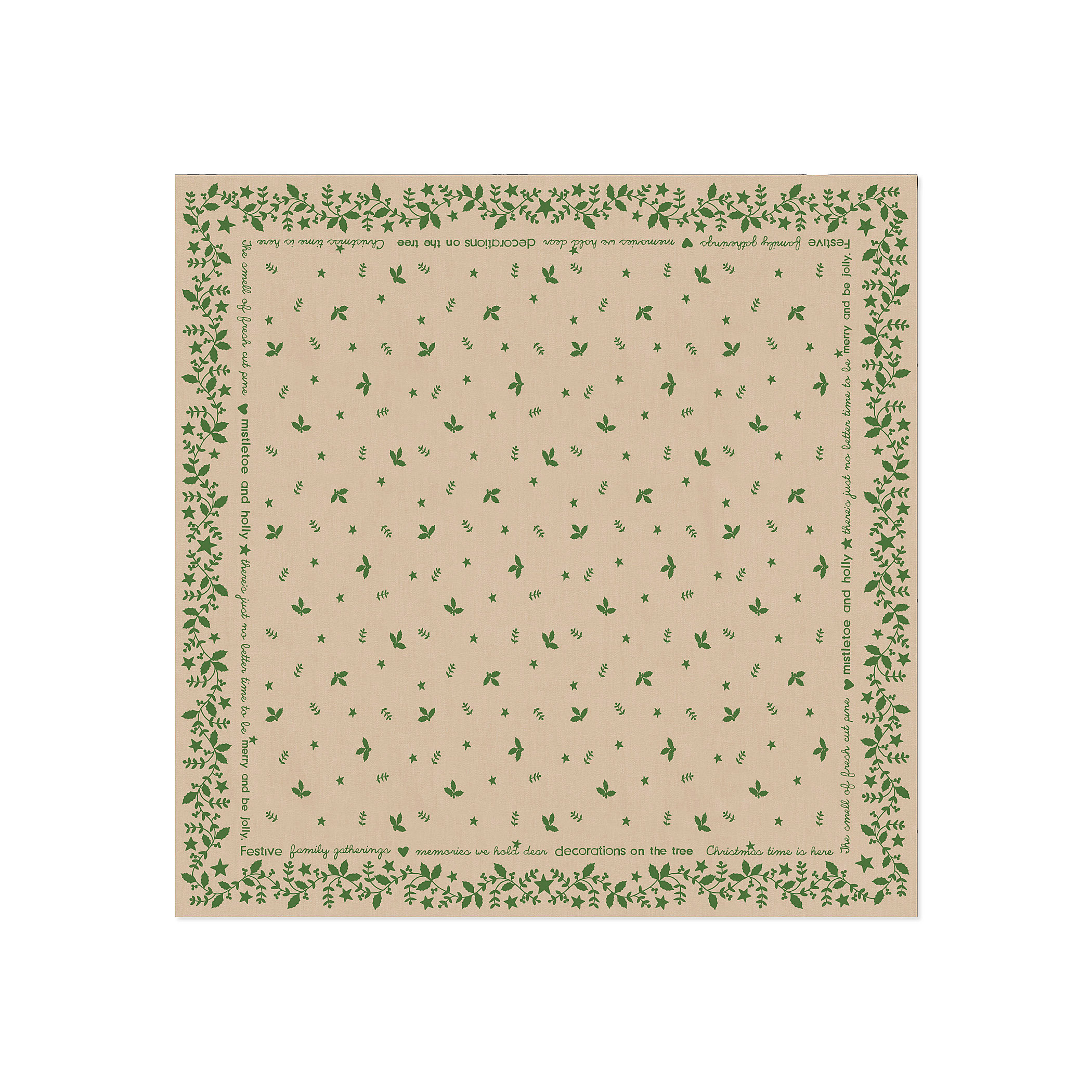 The Holiday Aisle® Hammad Floral 100% Cotton Square Table Topper | Wayfair