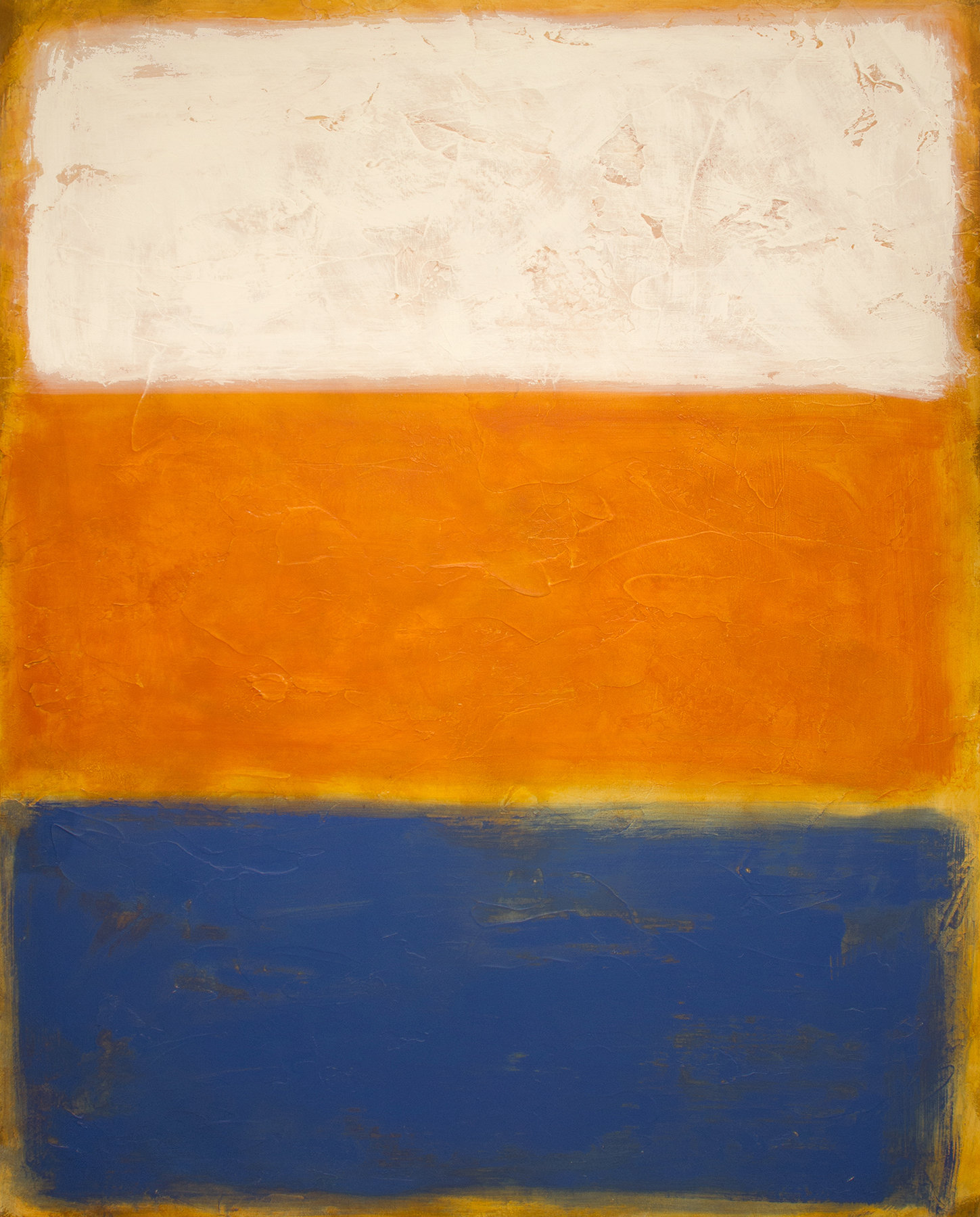 Lillian August Complimentary Color Field 1' Framed Print on Wood | Wayfair