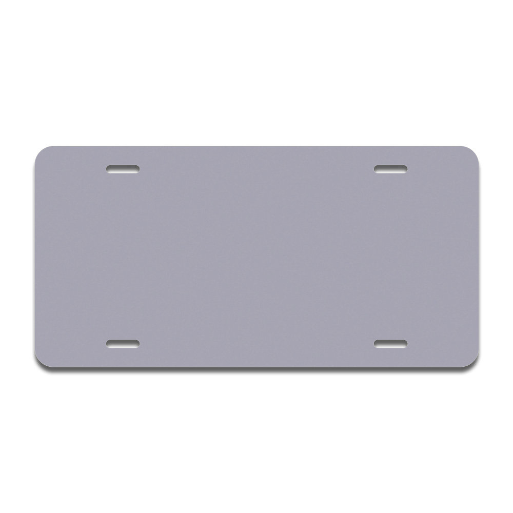 SignMission Solid Gray Aluminum Plate Frame | Wayfair