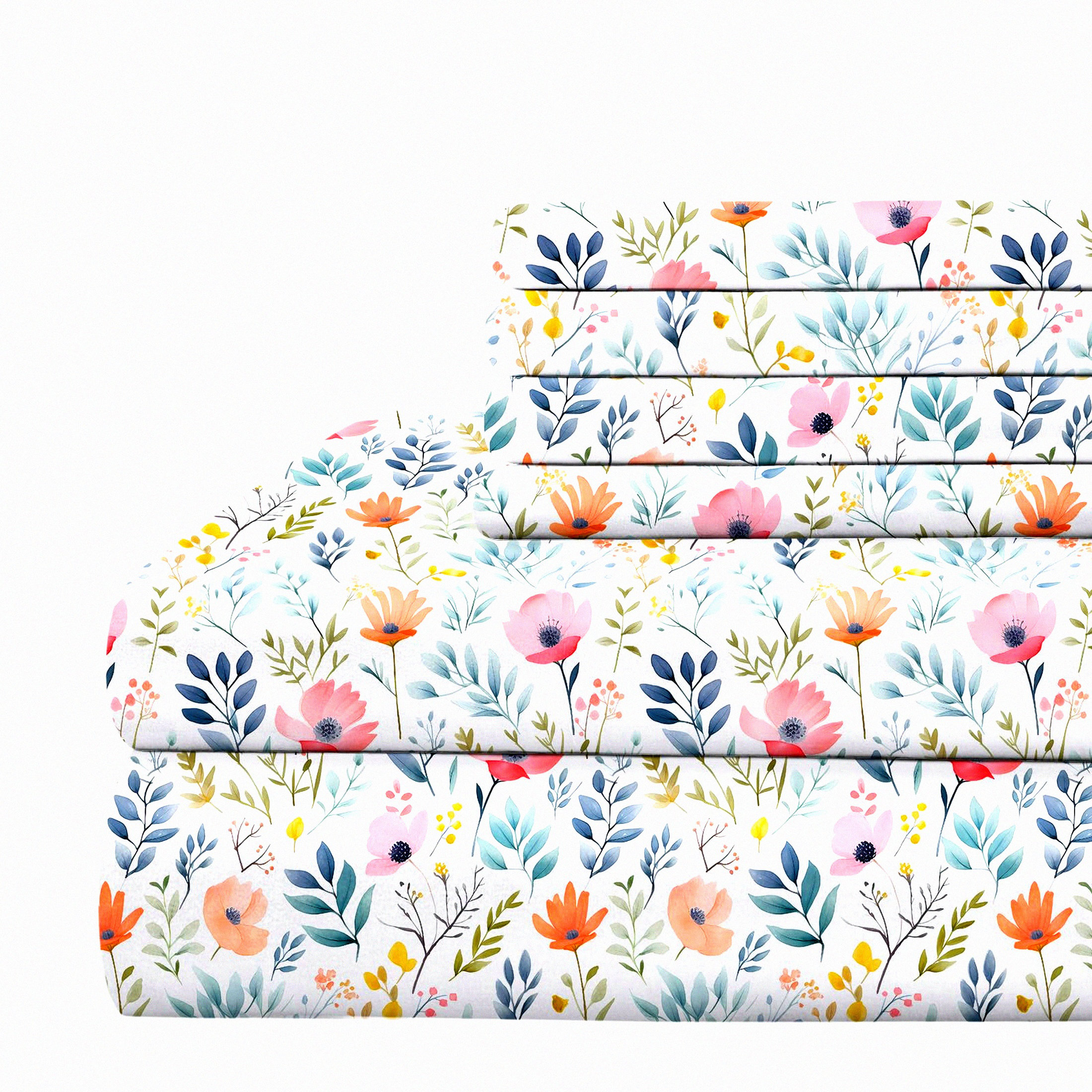 BRBCA CoolBreeze Comfort Sheet Set - 6 Piece Breathable Cooling Sheets ...