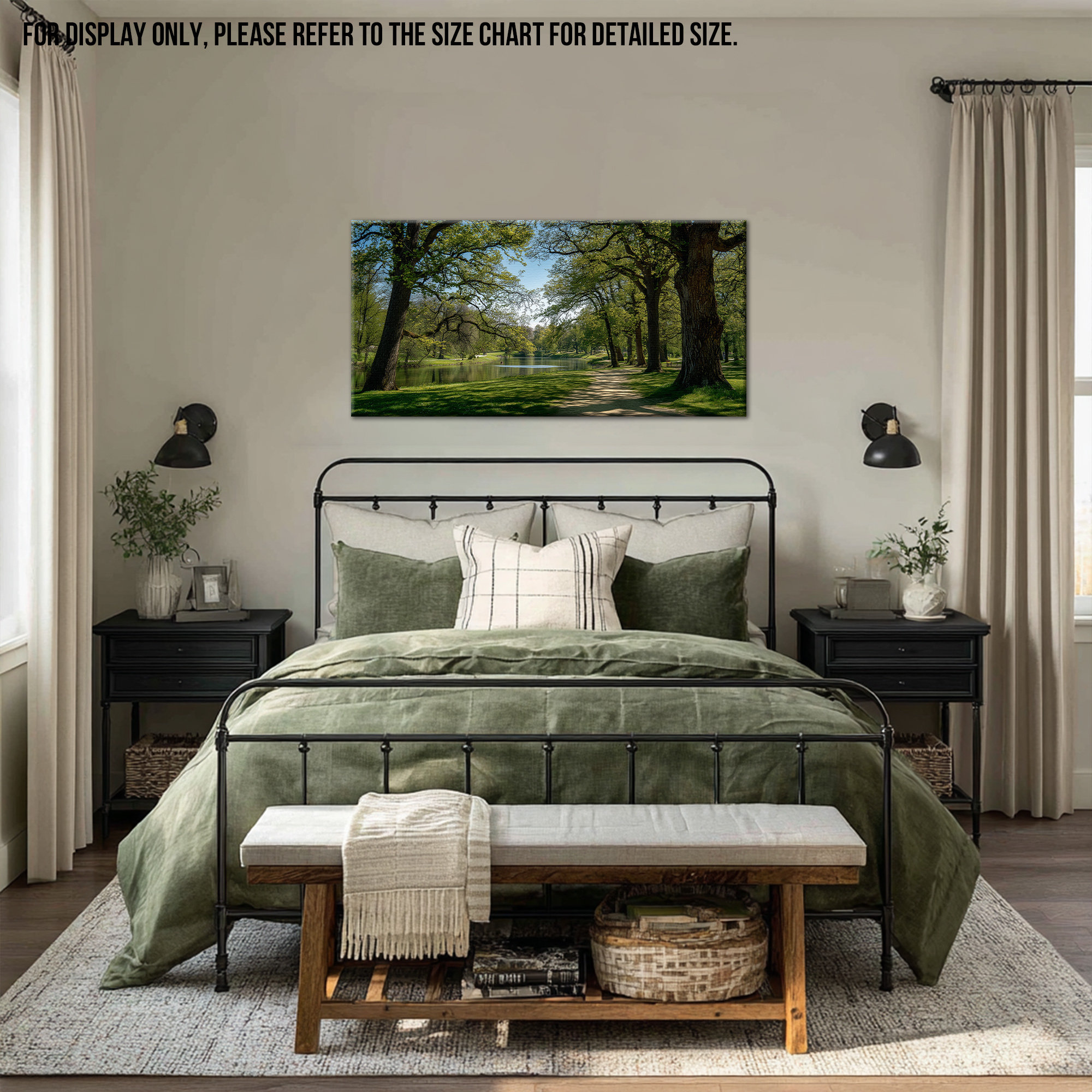 The Holiday Aisle® Fitzsimmons Forest Scenic Canvas Artwork Tree ...