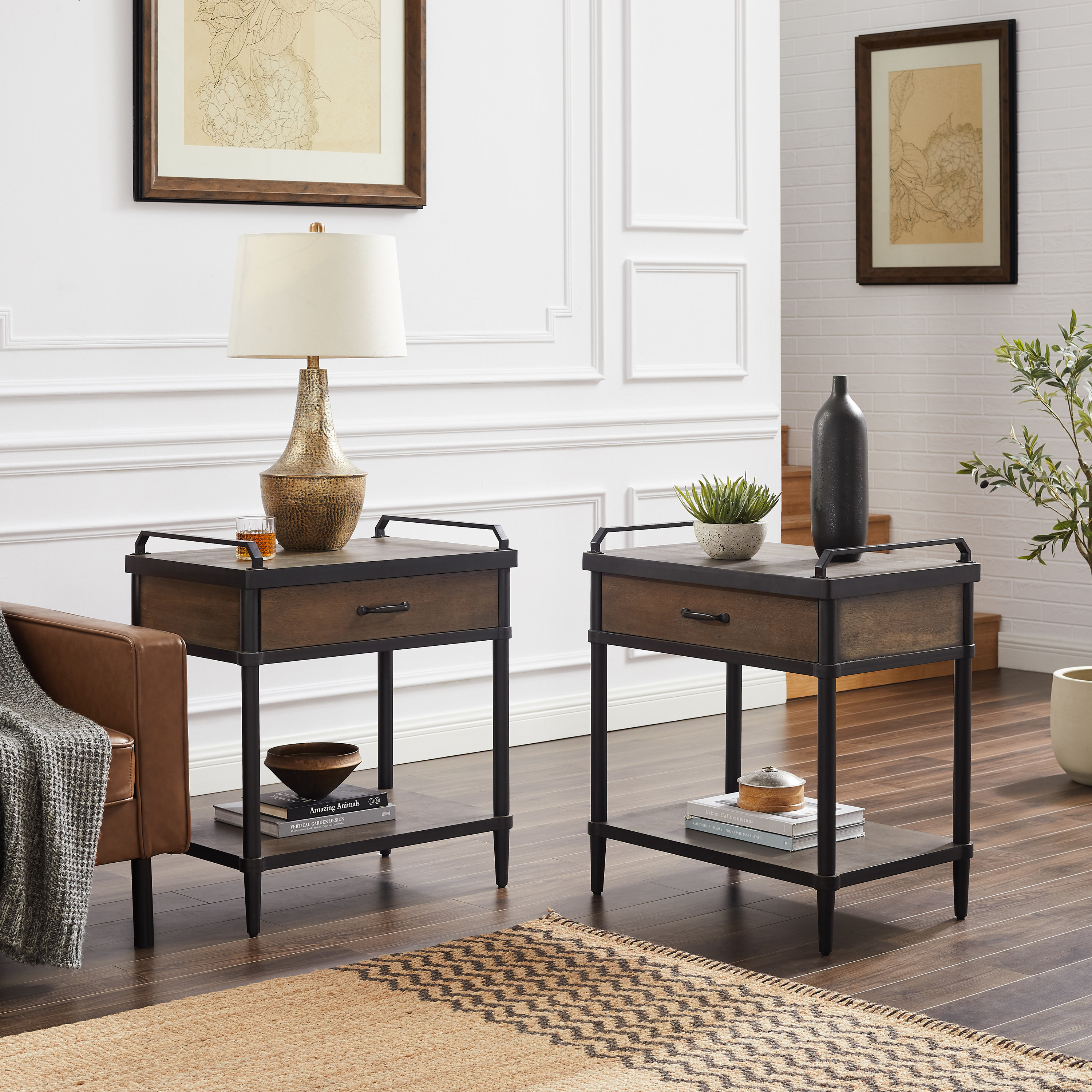 Trent Austin Design® Petrie Nightstand & Reviews | Wayfair