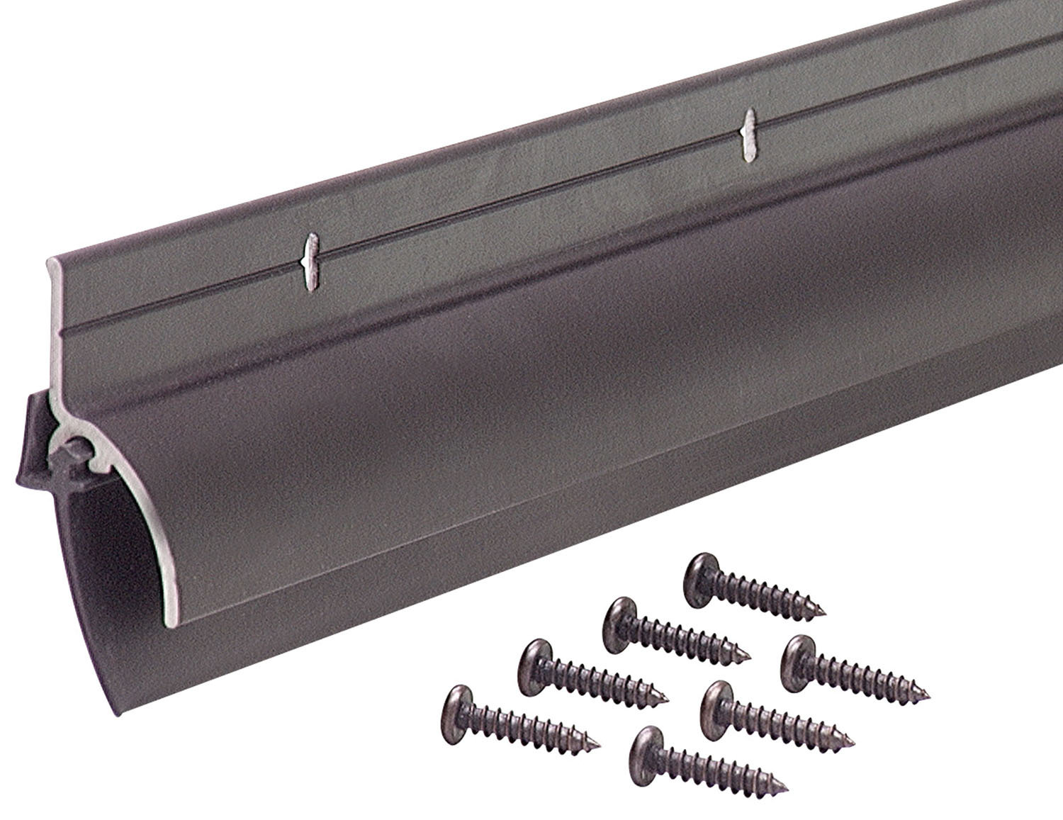 M-d Products Anodized Door Sweep with Drip Cap - Wayfair Canada
