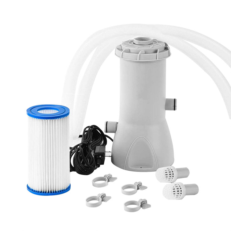 Fixturedisplays® Cartridge Filter Pump For Above Ground Pools Kit 1000 ...