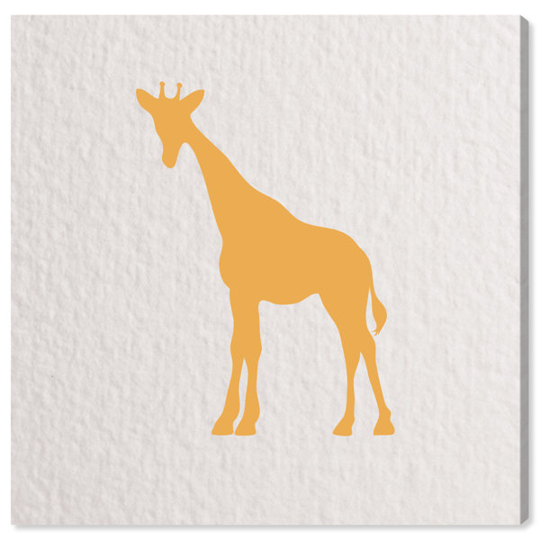 Wynwood Studio " Yellow Giraffe " by Oliver Gal - Wayfair Canada