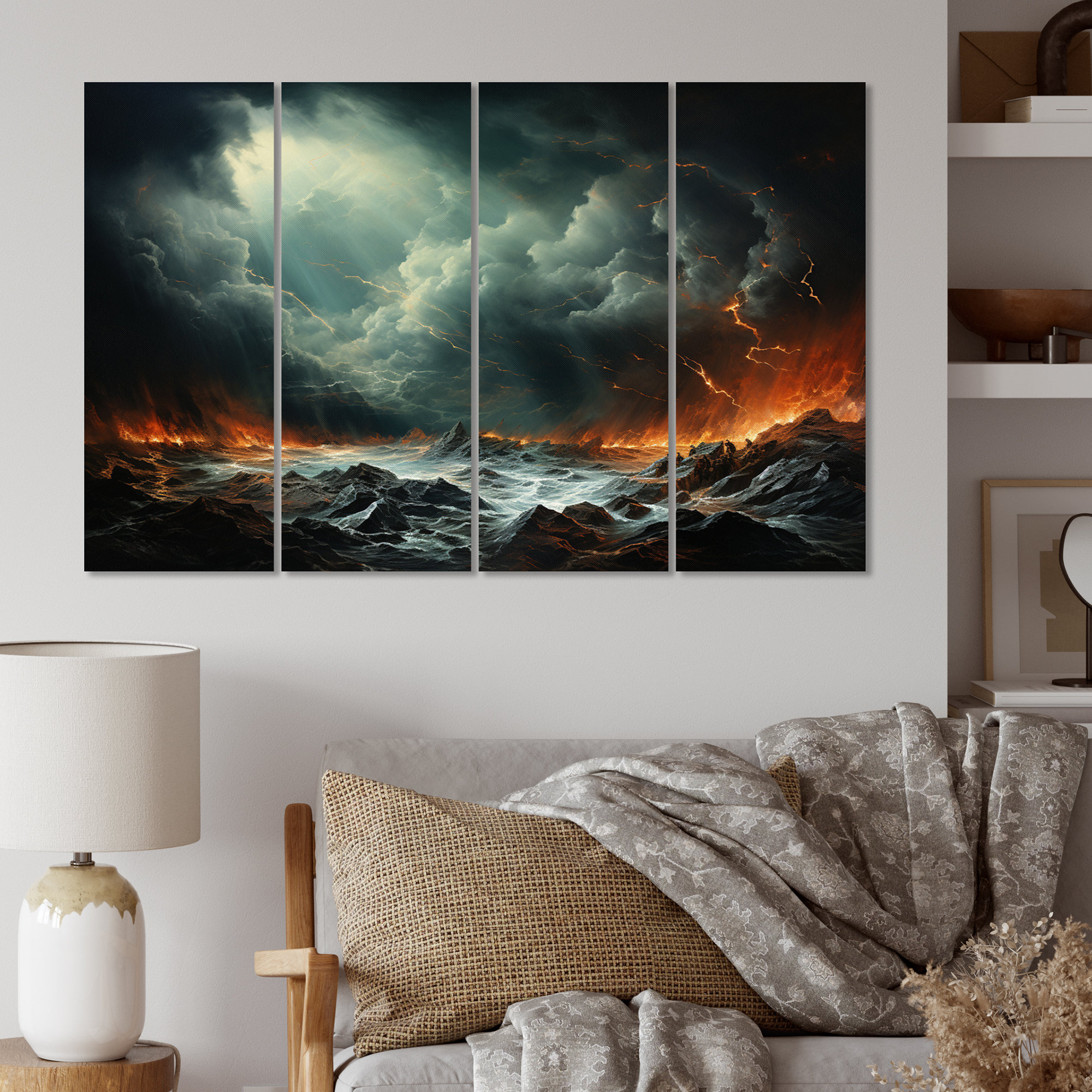 Highland Dunes Storm Tempest Symphony II - Landscapes Wall Art Prints ...