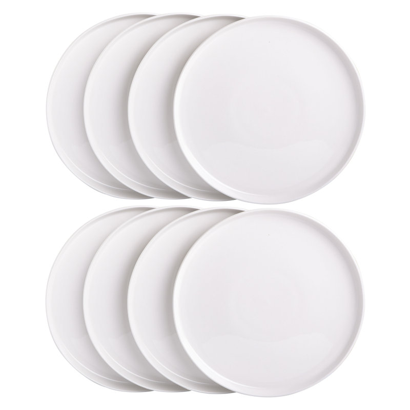 Gibson Home Oslo 8-Piece Dinner Plate Set & Reviews | Wayfair