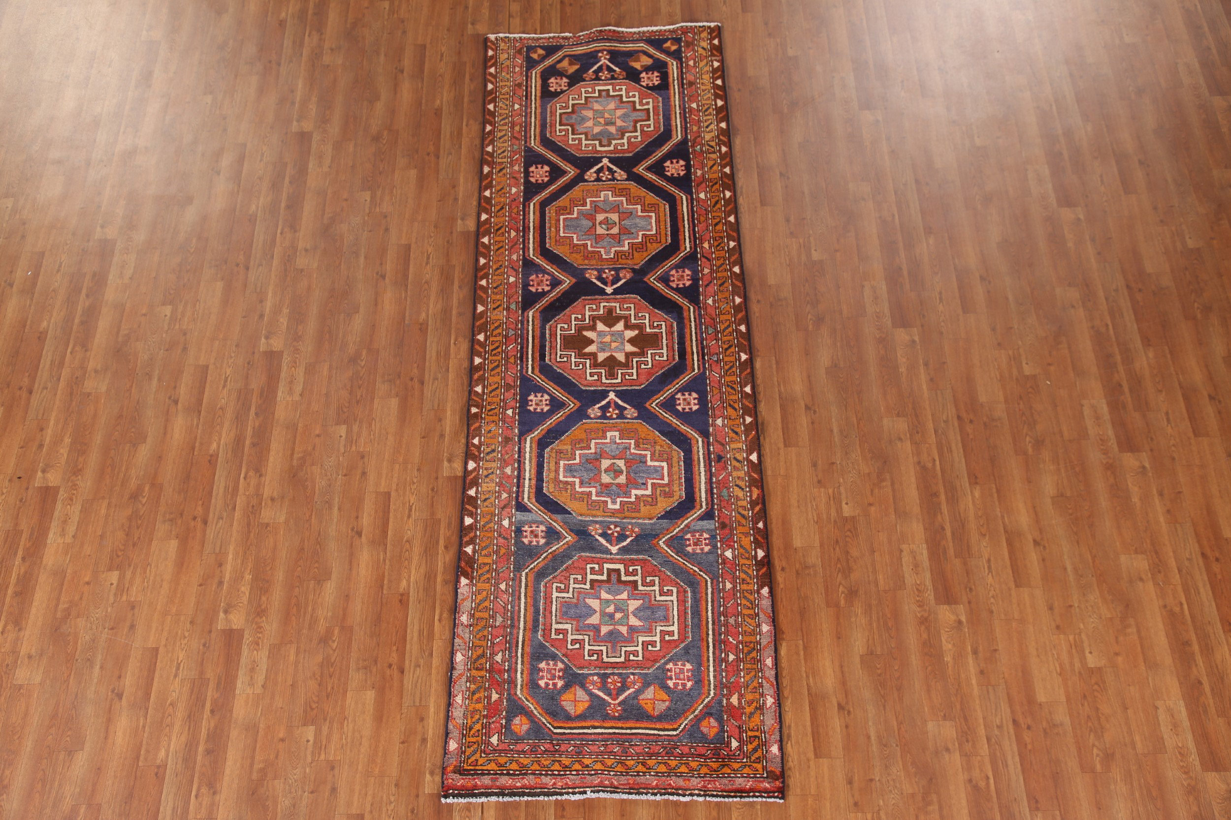 Bloomsbury Market Navy Blue Runner Rug 3x10 | Wayfair