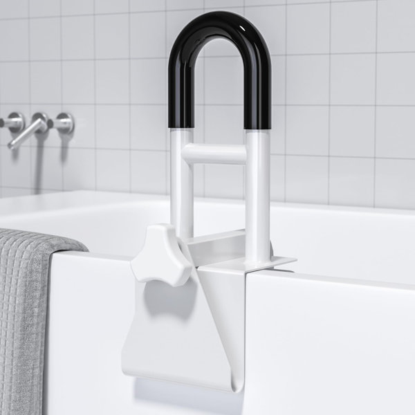 ColorLife Adjustable Bathtub Safety Rail: Shower Grab Bar Handle For ...