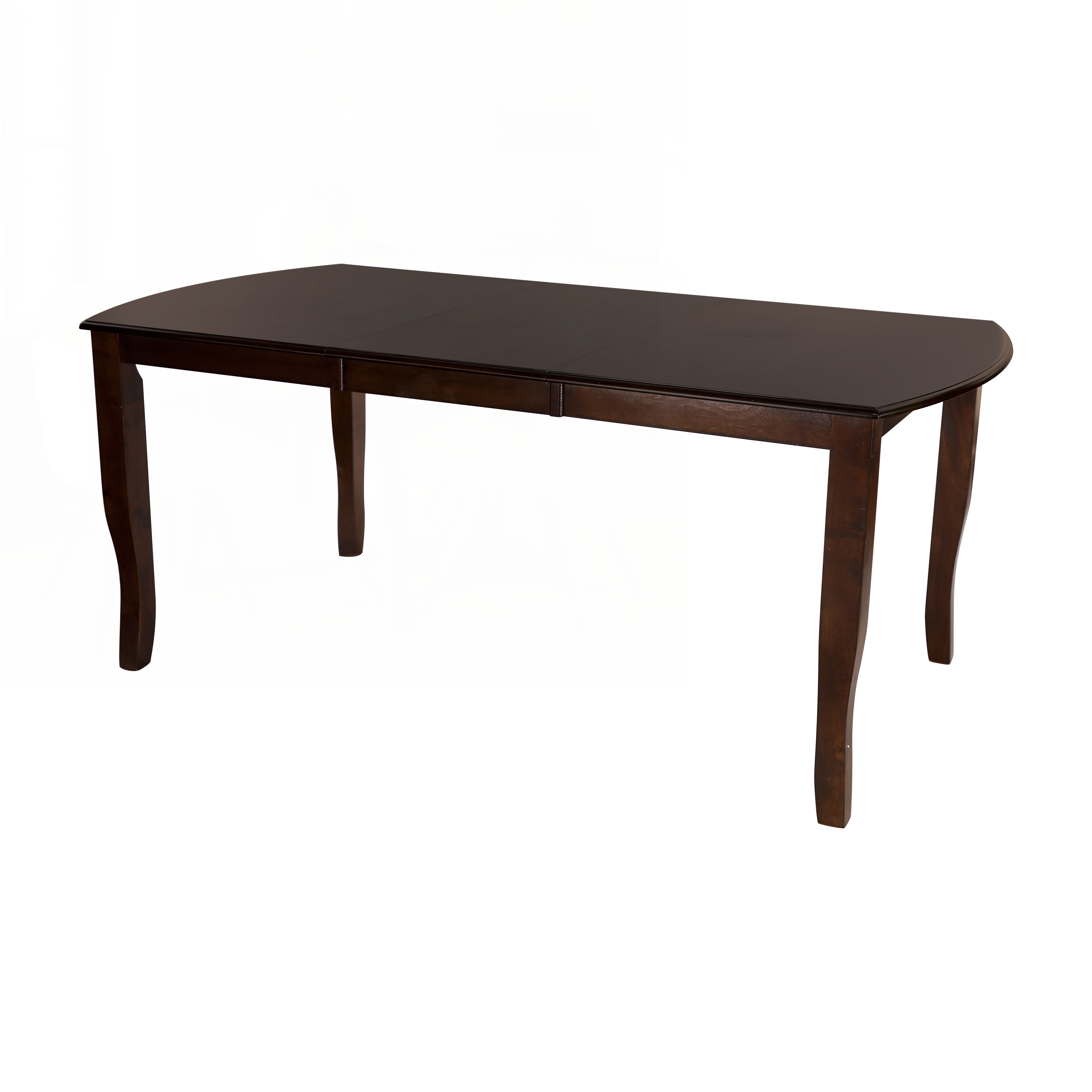 Latitude Run® Dark Cherry Finish Simple Design 1pc Dining Table with ...