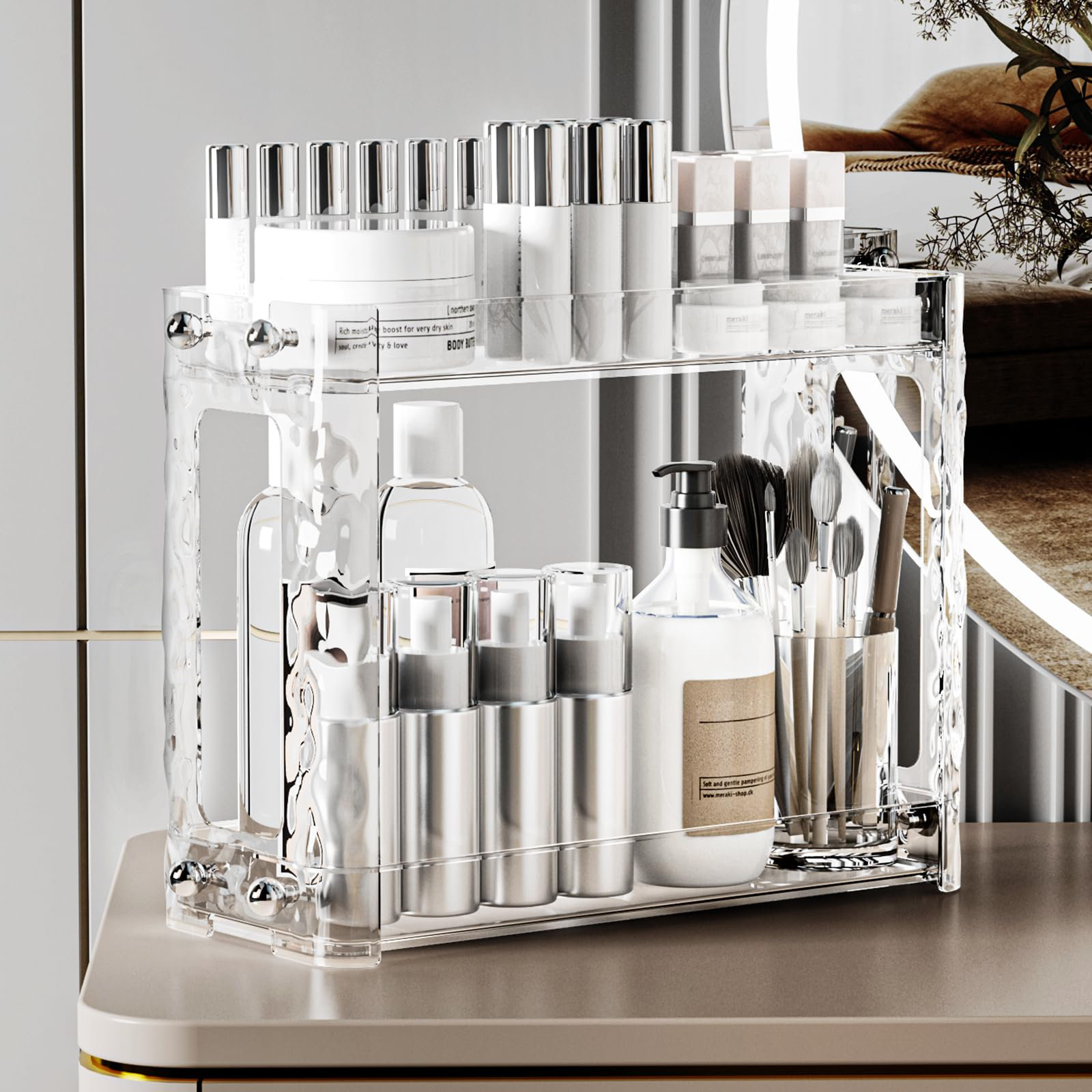 Rebrilliant Makeup Organizer For Vanity Wall Mounted,Skin Care ...