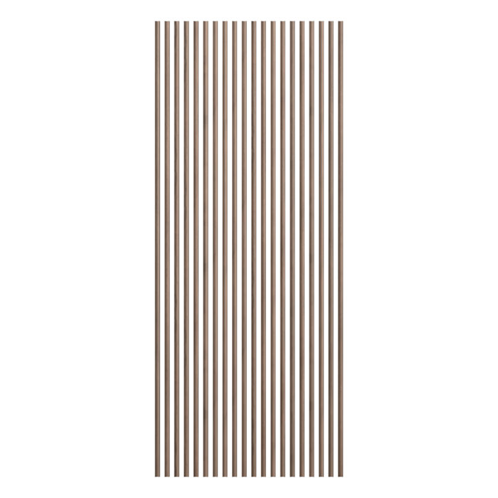 PCI Enterprises Heritage Concave Stain Grade Slat Wall Kit w/ 1"W x 94 ...