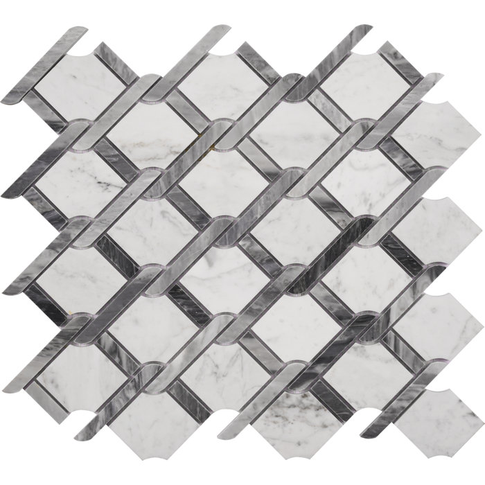 Simple Tile Marble Mosaic Wall & Floor Tile | Wayfair