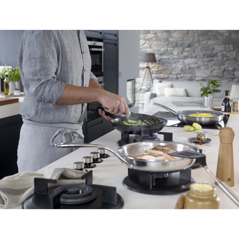 Demeyere Atlantis Proline 7.9-inch Stainless Steel Fry Pan & Reviews ...