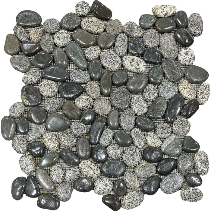 SB TILE AND STONE Natural Stone Pebbles/Rocks Mosaic Wall Floor Use ...