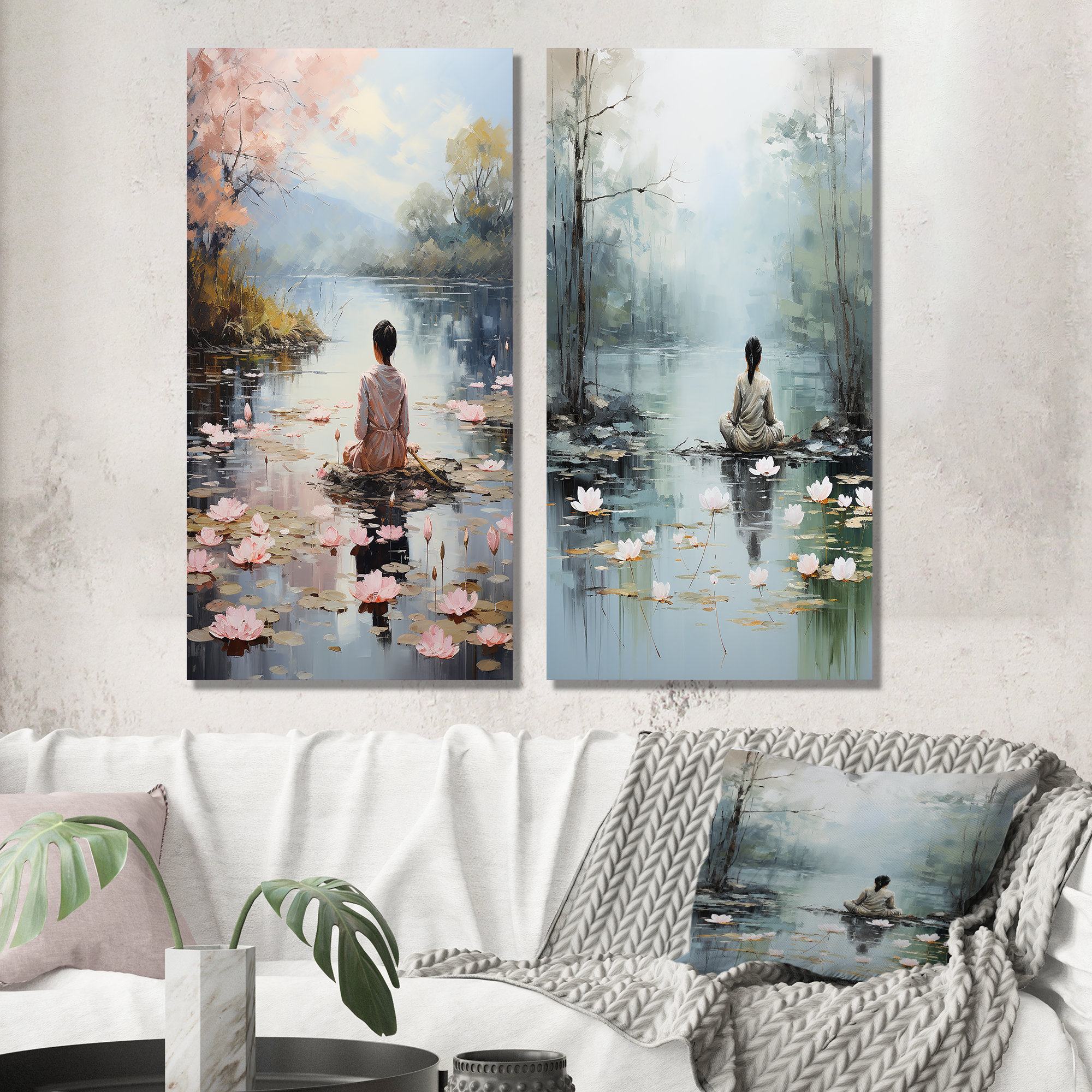 Winston Porter Pink Meditation Meditative Moments " Pink Meditation ...