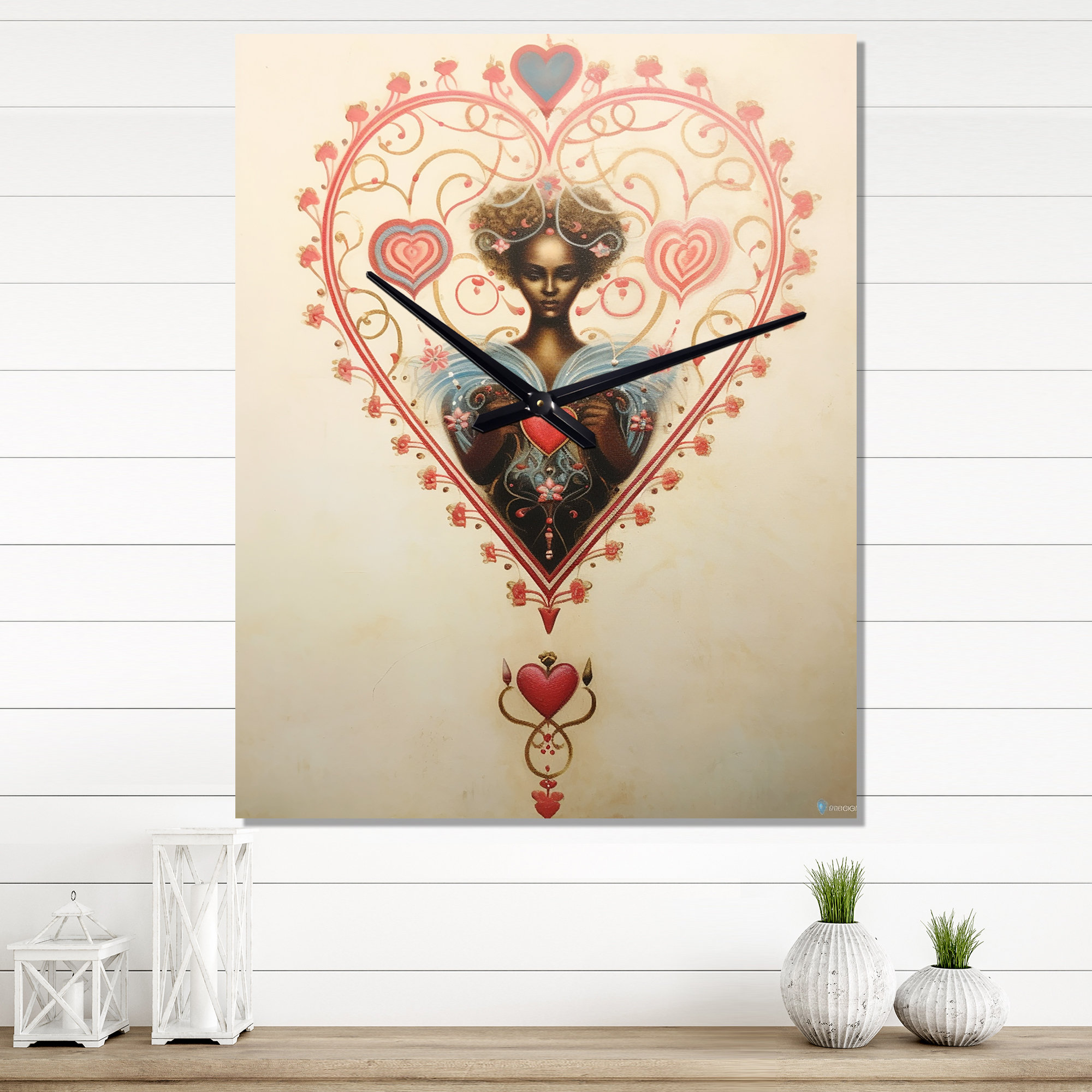 Design Art Sacred Heart Yoruba Goddess Of Love Haitian X - African ...