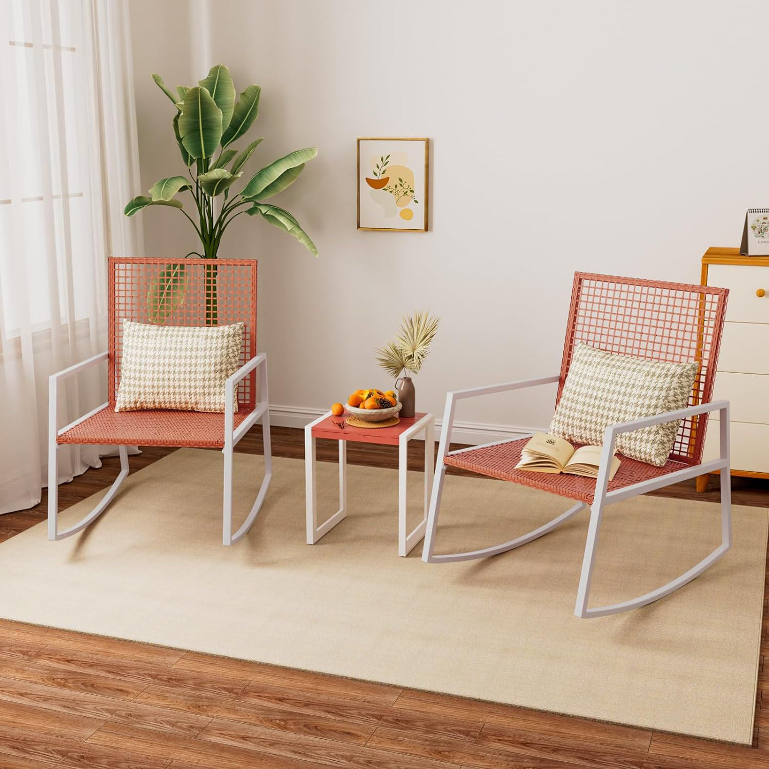 Hokku Designs Dontrae 3 Piece Seating Group | Wayfair