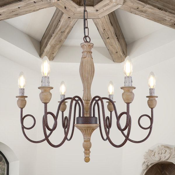 One Allium Way® Angilina 6 - Light Dimmable Chandelier - Wayfair Canada
